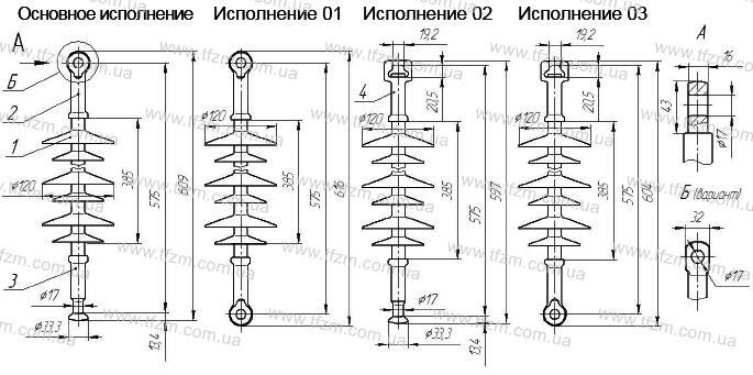 Изолятор ЛК 70-35-3Ц в Украине